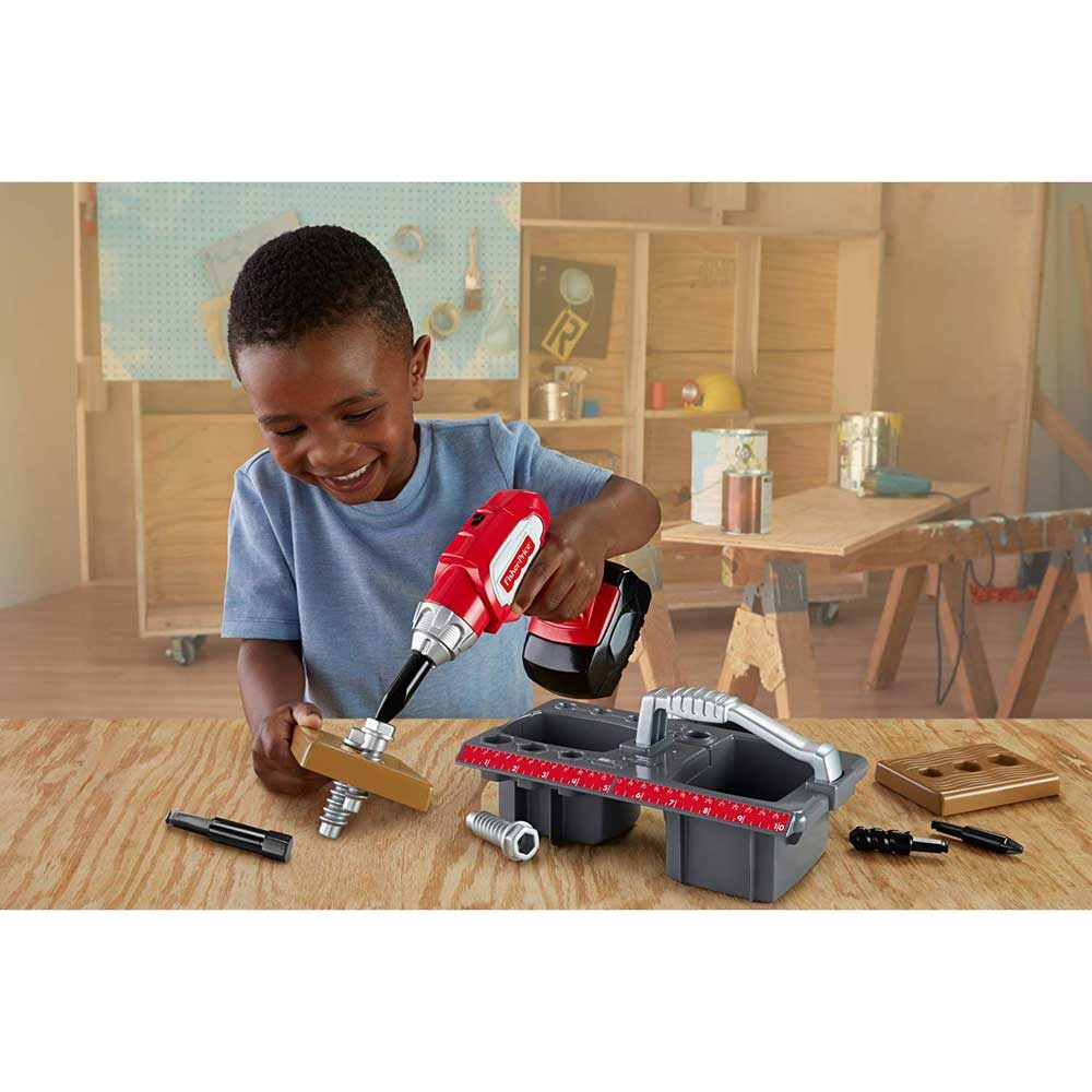 Fisher Price DVH16 Drillin’ Action Tool Set - ToguMogu