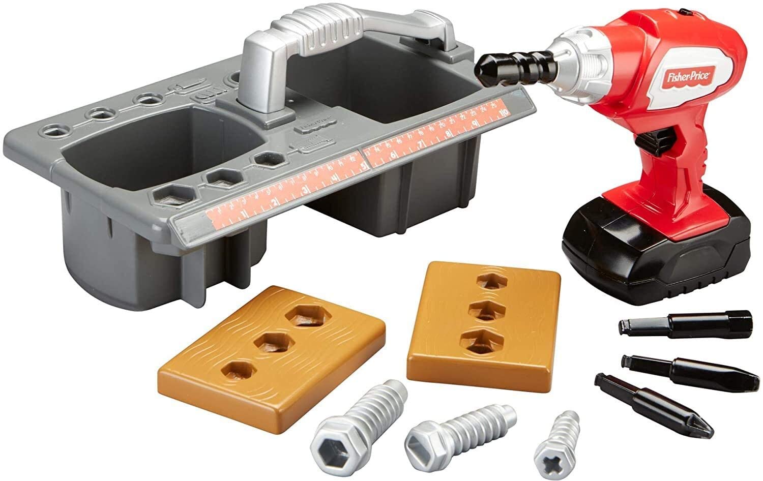 Fisher Price DVH16 Drillin’ Action Tool Set - ToguMogu