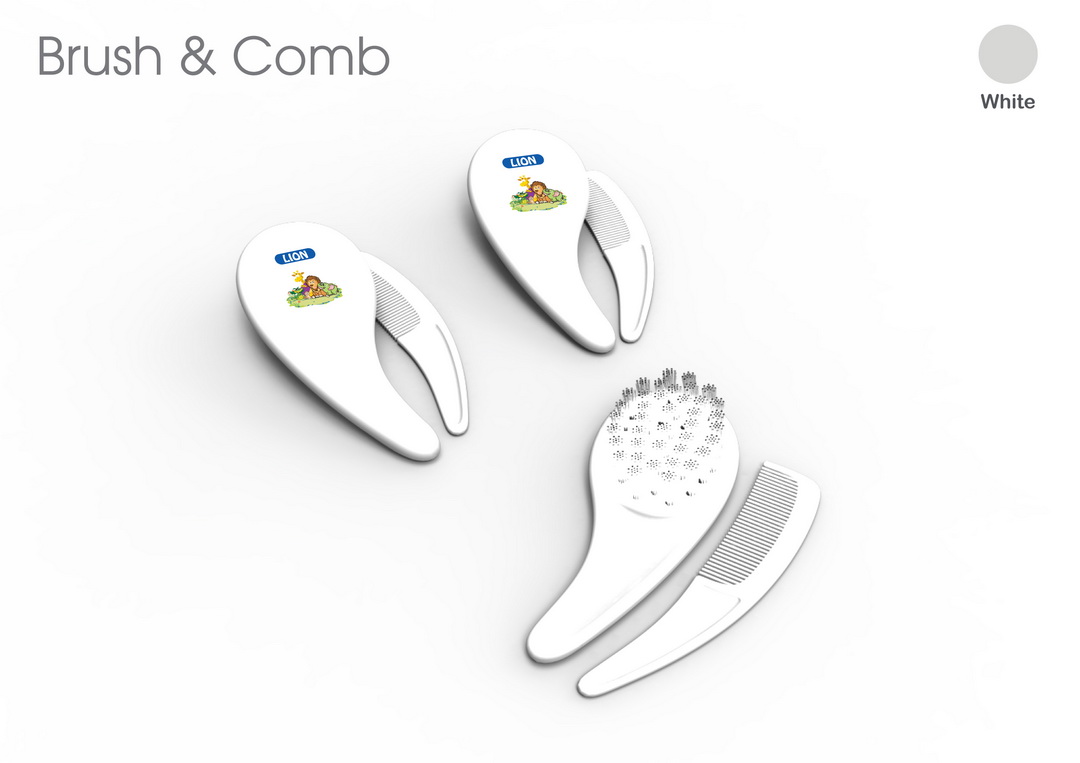 LION BRUSH & COMB BLISTER CARD SET - ToguMogu